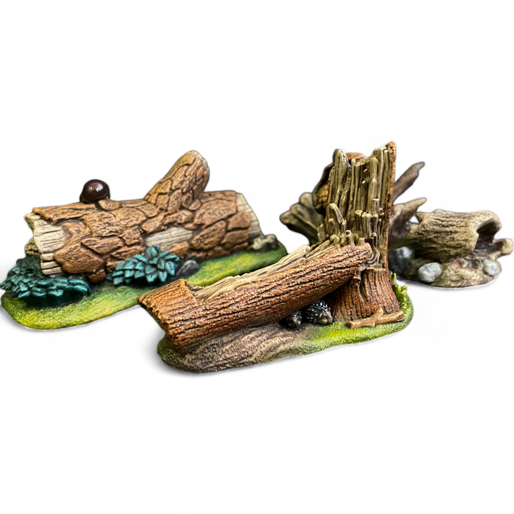 3D Printable Fallen Trunks by Tiny Furniture