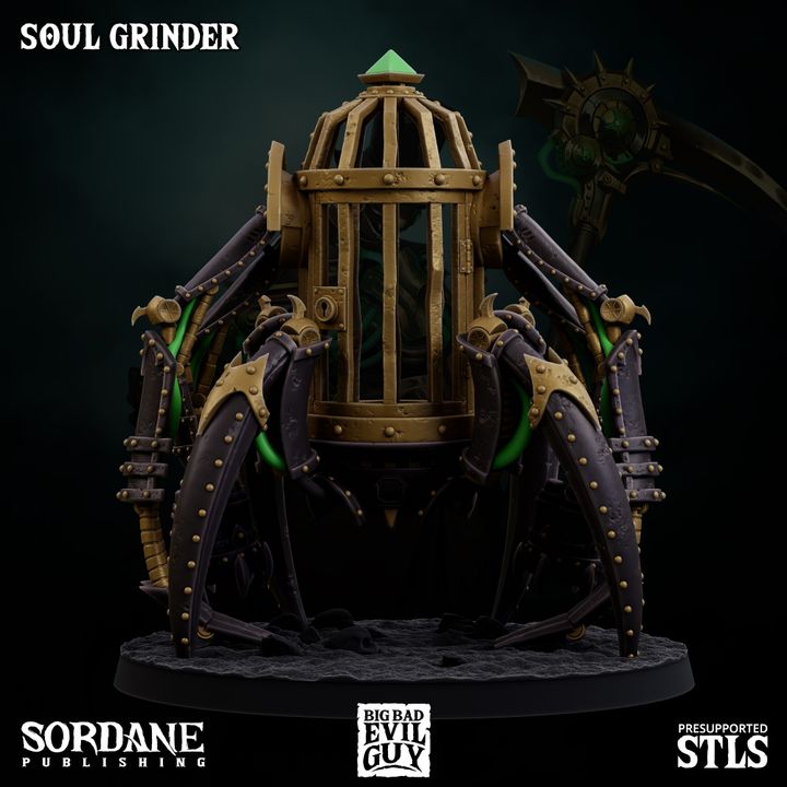 3D Printable Soul Grinder by Big Bad Evil Guy