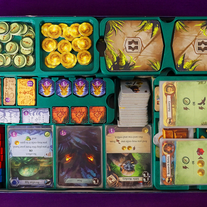 3D Printable Lost Ruins of Arnak Insert by LOOTgames