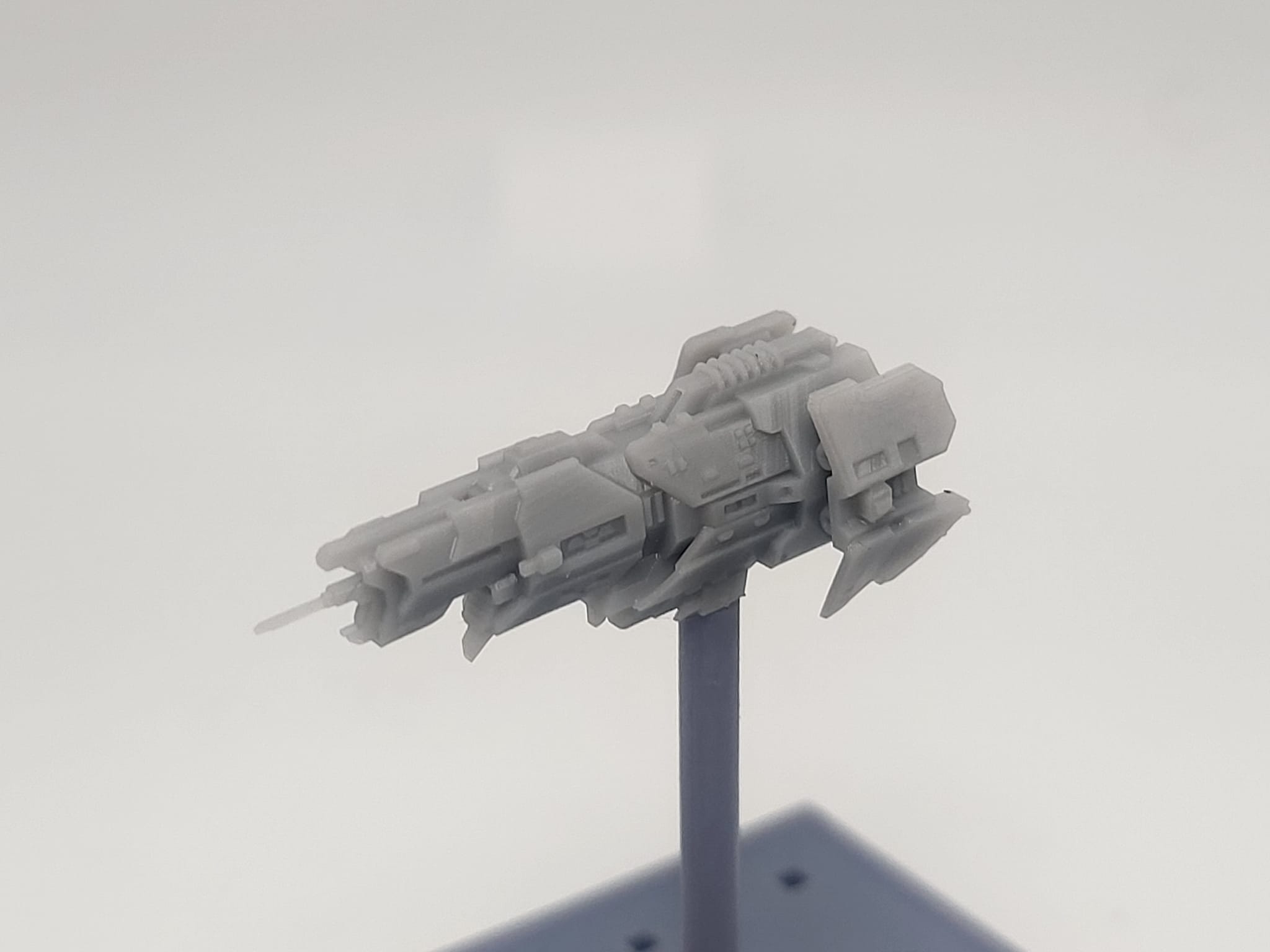 3D Printable Able class heavy Destroyer Halo Fleet Battles by Lee McColl