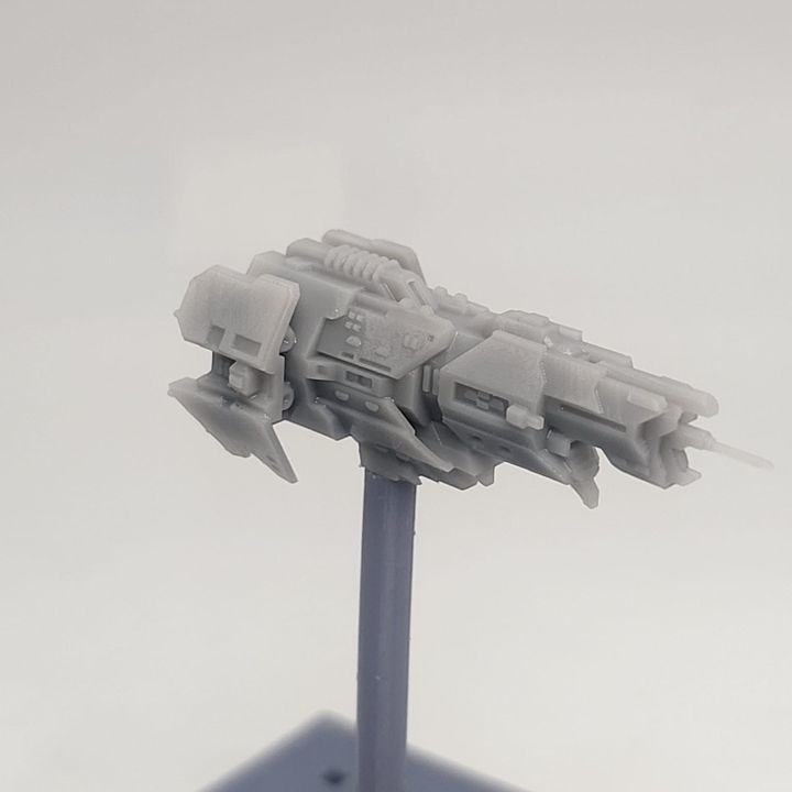 3D Print of Able class heavy Destroyer Halo Fleet Battles by brianmuniz