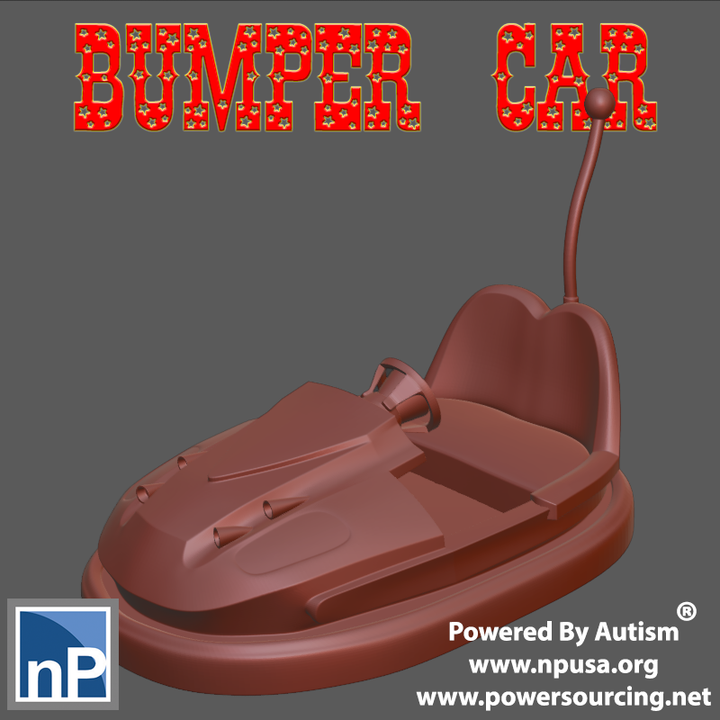 3D Printable Bumper Car by nonPareil Institute