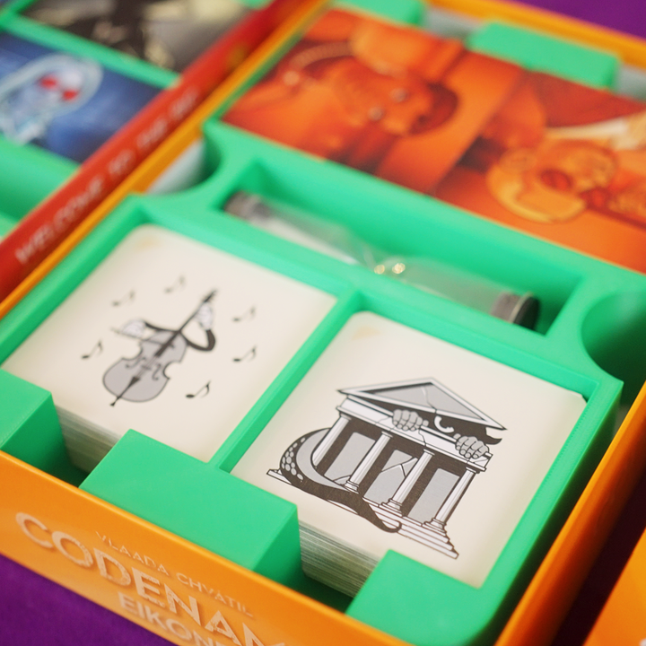 3D Printable Codenames Insert by LOOTgames