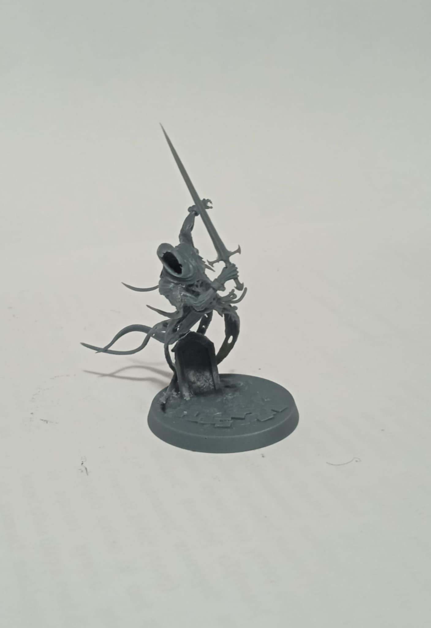 3D Printable Free Sample - Death Ghost Charge by Rescale Miniatures