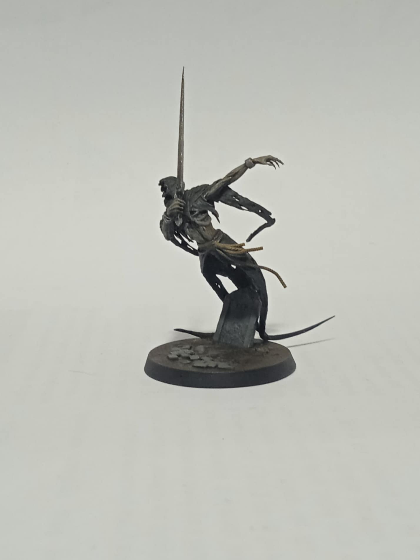 3D Printable Free Sample - Death Ghost Charge by Rescale Miniatures