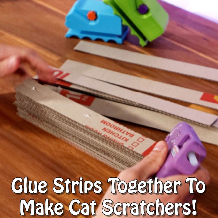3D Printable Kitty Cutter - Cardboard Cutter for Cat Scratchers by ...