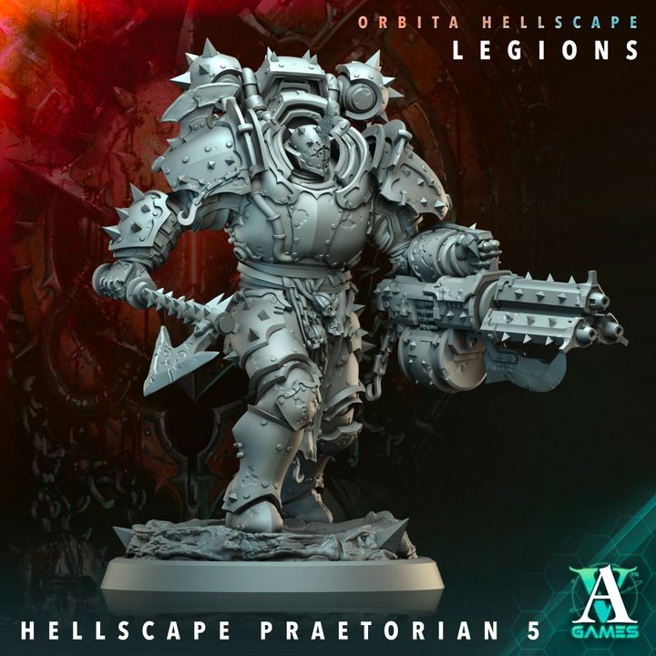 3D Printable Orbita Hellscape - Legions - Bundle by Archvillain Games