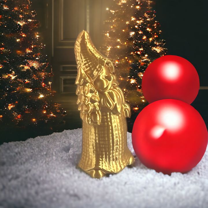 3D Printable Pere noel robe by anthony