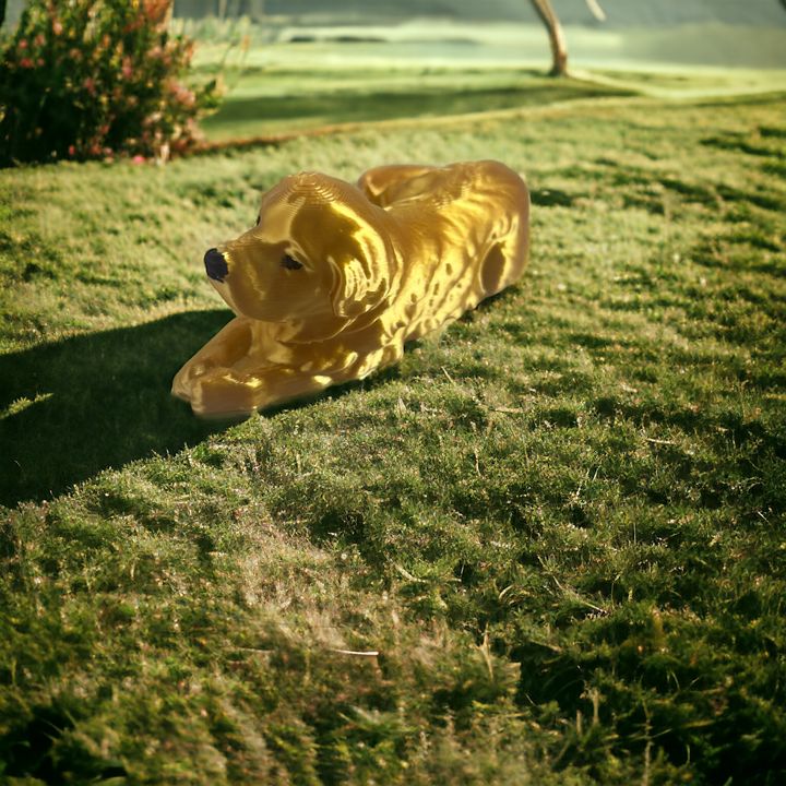 3D Printable Patou dog by anthony