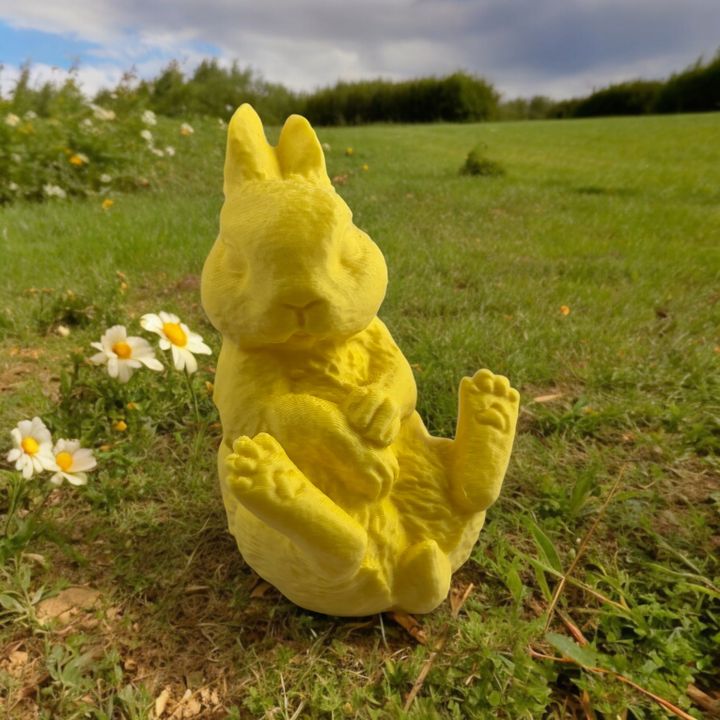 3D Printable Bunny real by anthony