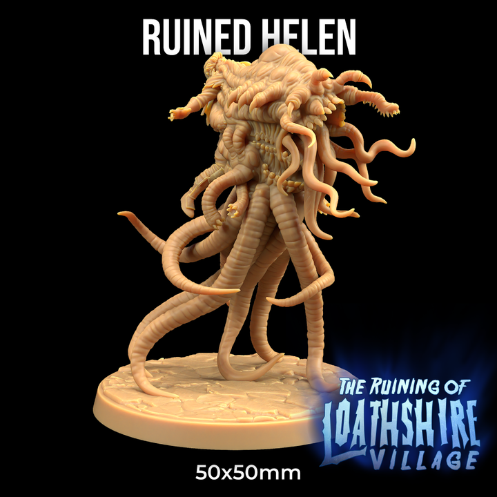 3D Printable Ruined Helen | PRESUPPORTED | The Ruining of Loathshire ...