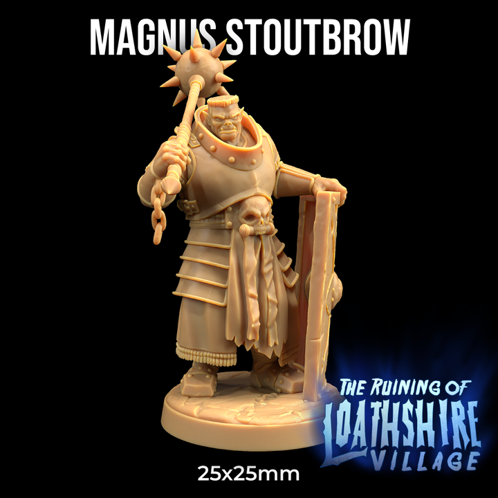 3D Printable Magnus Stoutbrow | PRESUPPORTED | The Ruining of ...