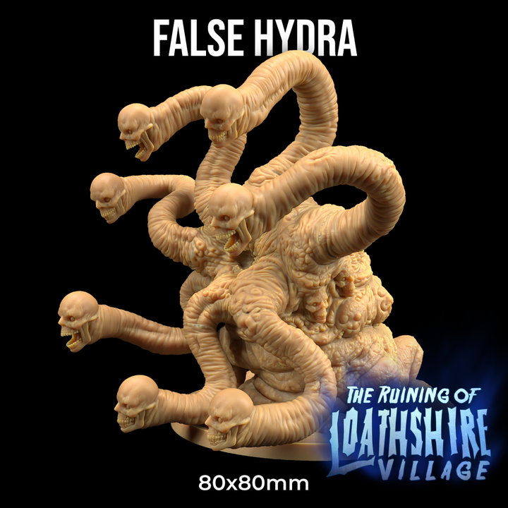 3D Printable False Hydra | PRESUPPORTED | The Ruining of Loathshire ...