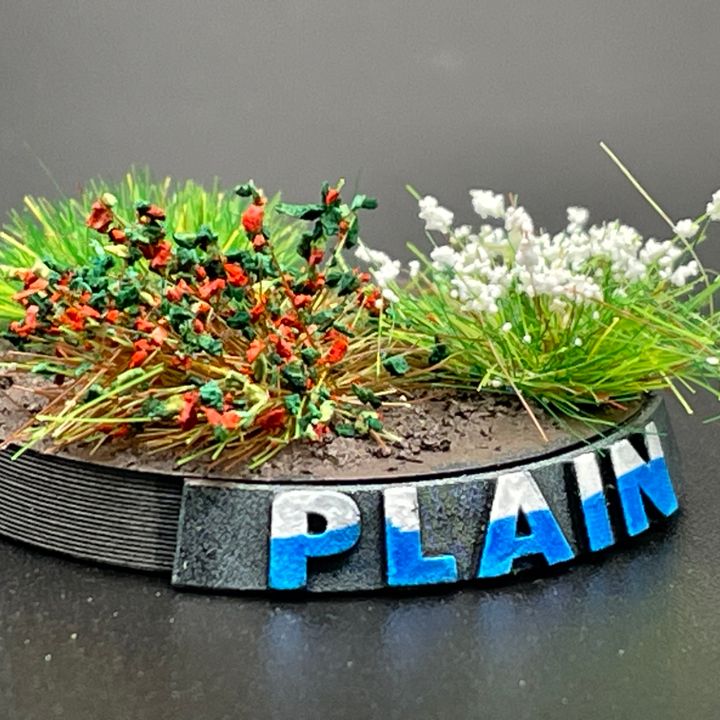 3D Printable Plain and Simple Name Plate Builder by Tagmybase.com