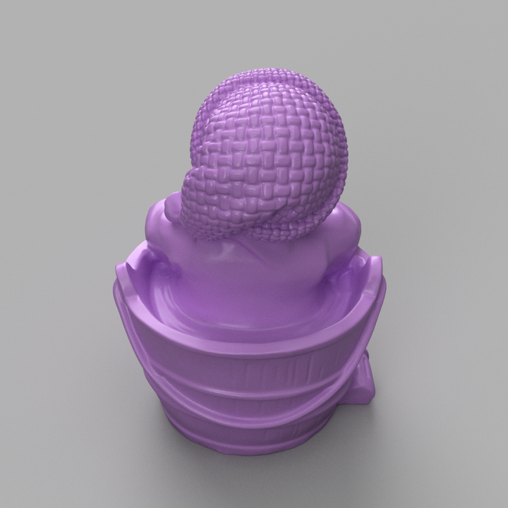 3D Printable baby knitted hat by anthony