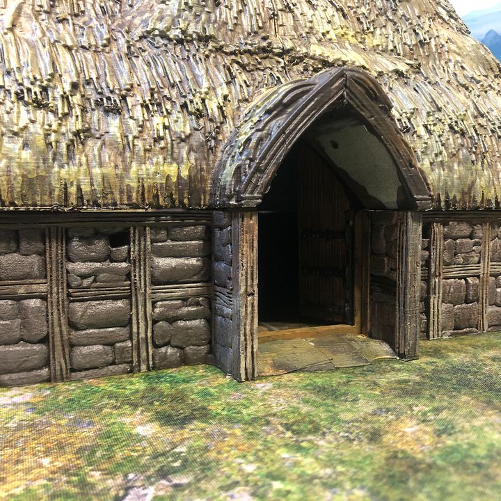 3D Printable Eastlingham: Rural Peasant Hamlet Core Set by GameScape3D