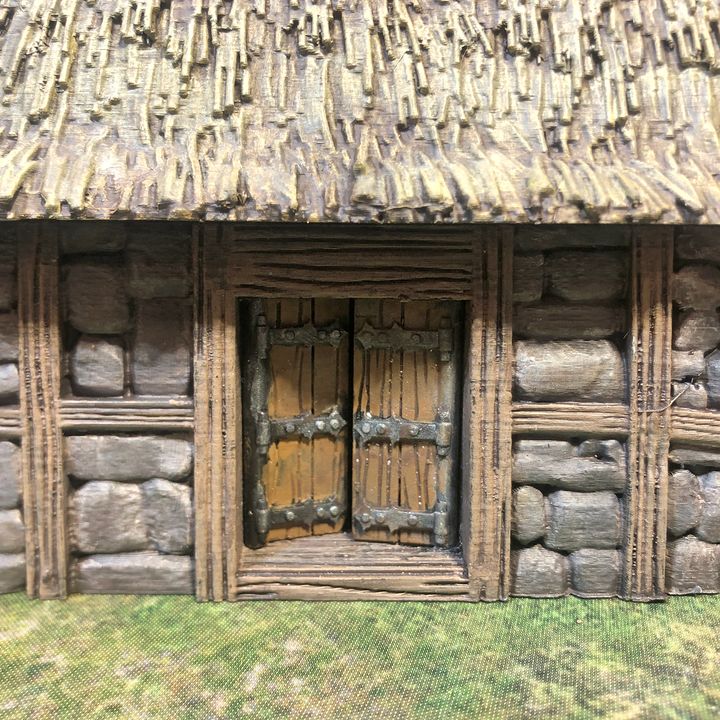 3D Printable Eastlingham: Rural Peasant Hamlet Core Set by GameScape3D