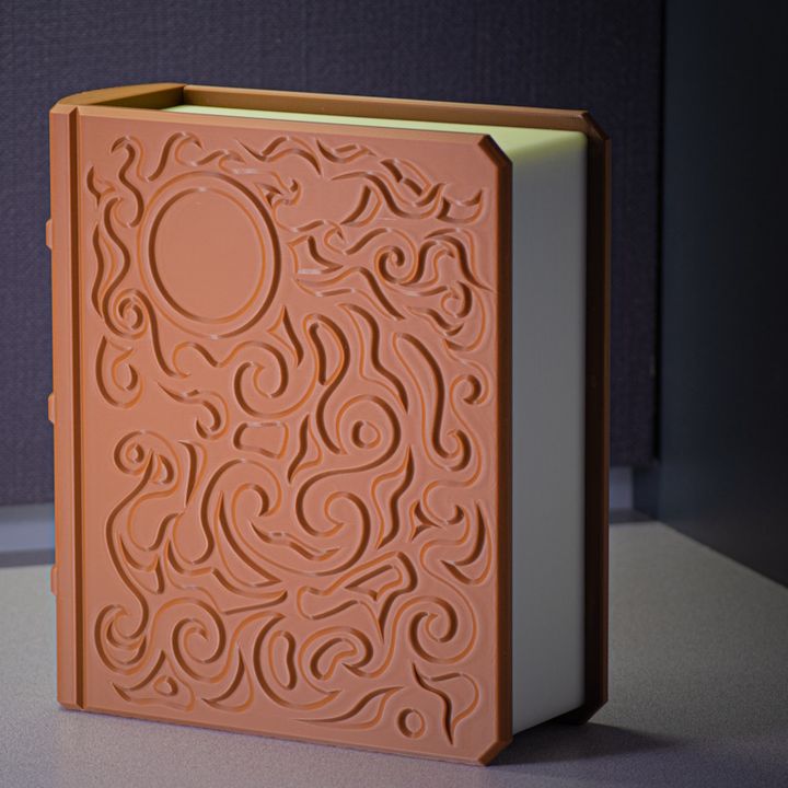 3D Printable Dungeon Master Tome - RPG Organization by Bearded Printer