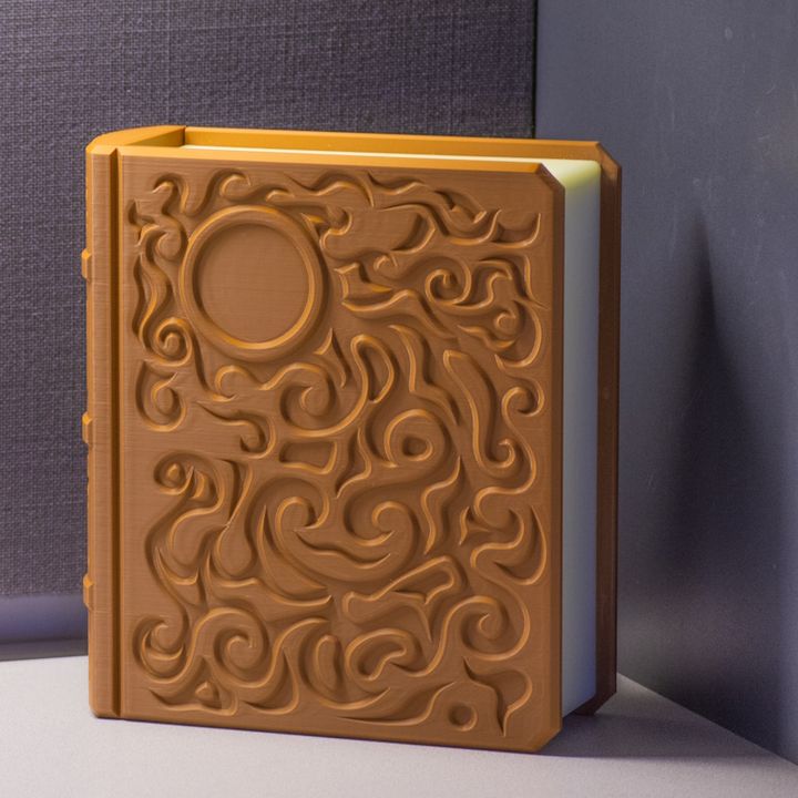 3D Printable Dungeon Master Tome - RPG Organization by Bearded Printer