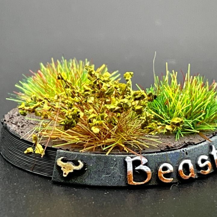3D Printable Beasts Fantasy Name Plate Builder by Tagmybase.com