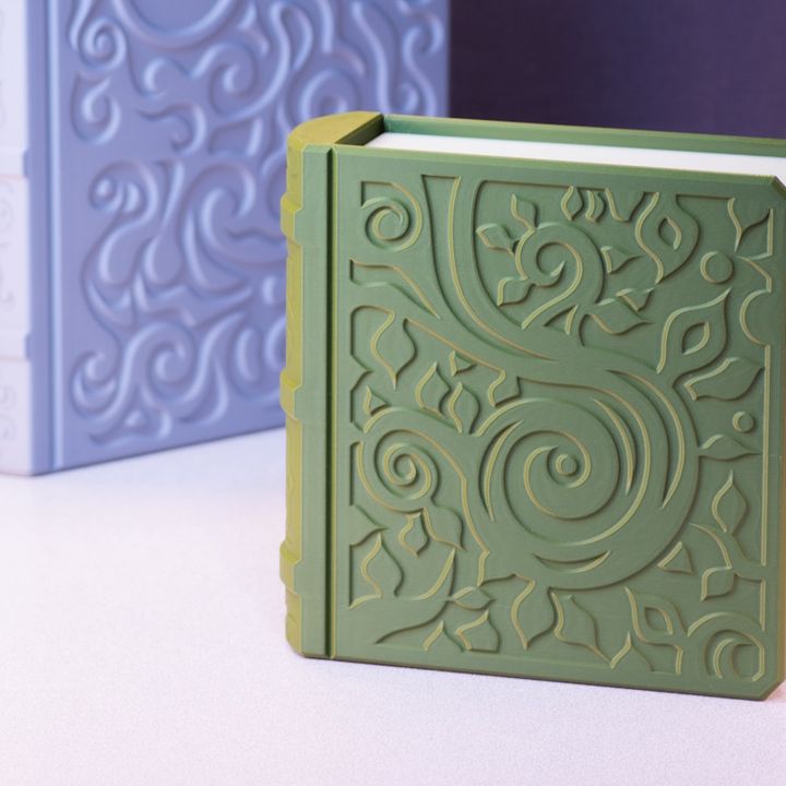 3D Printable Smaller Tome for RPG by Bearded Printer