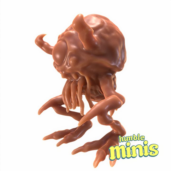 3D Printable Spooky Cave Monster by Humble Minis
