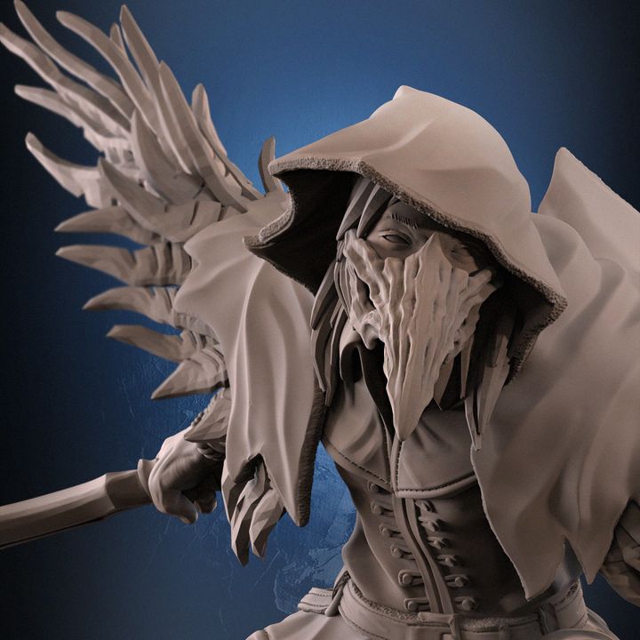 3D Printable LawII (Crow Set) by Dragun Studios