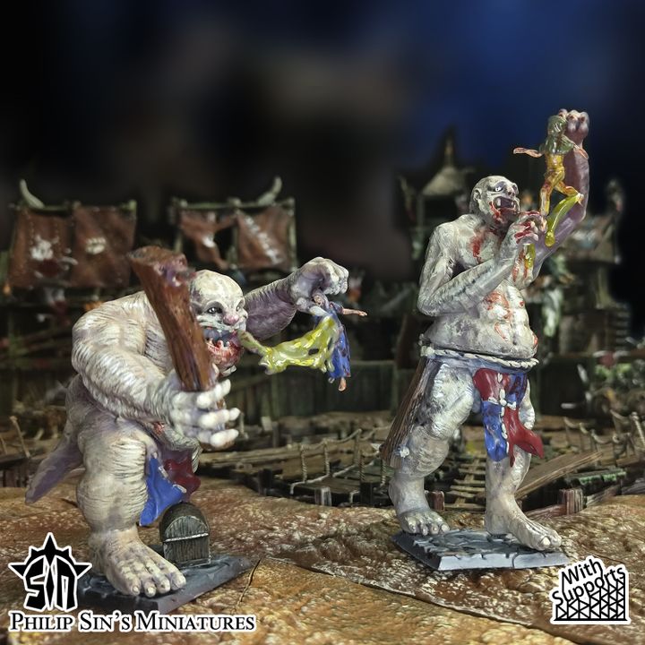 3D Printable Giants by Philip Sin's Miniatures