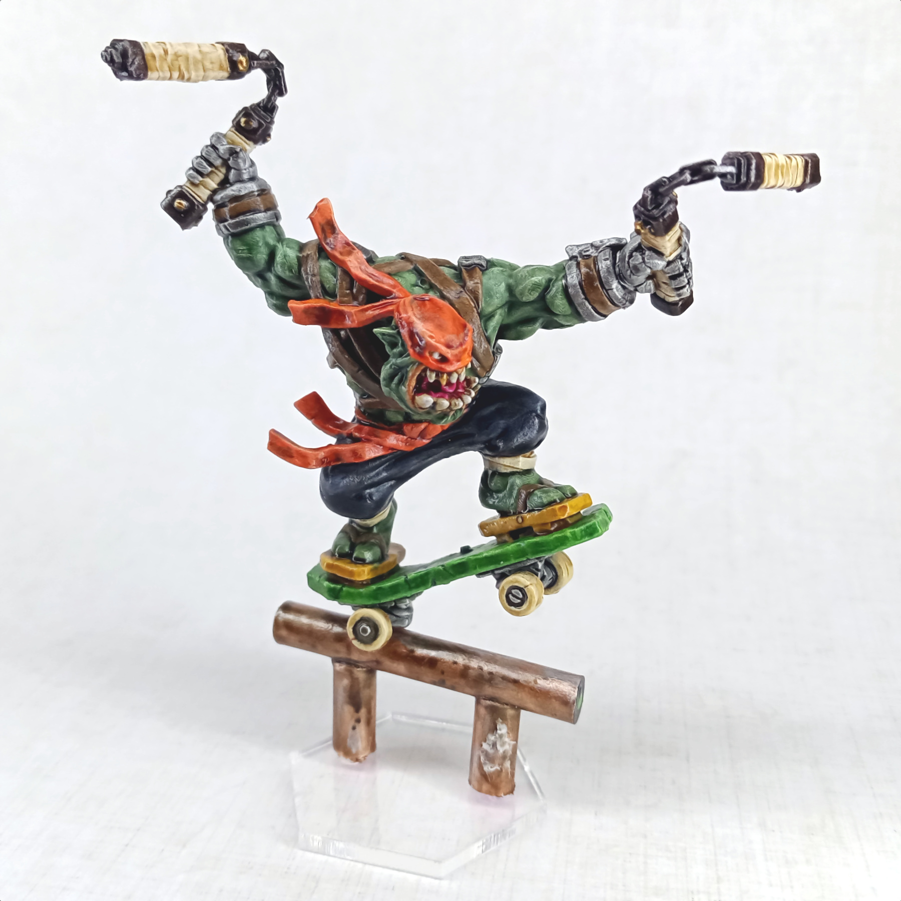 3D Printable Orc Ninja Family by Puppetswar Miniatures