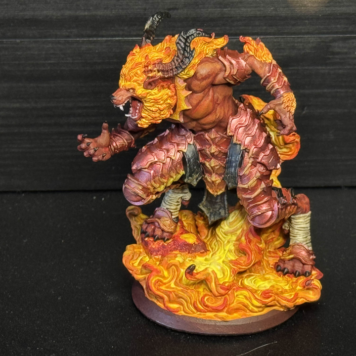 3D Print of Ifrit, Genie of Fire by bertarians
