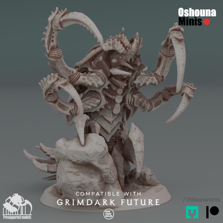 3D Printable Deep Hive - Deep Sea Lord 2.0 by Oshounaminis