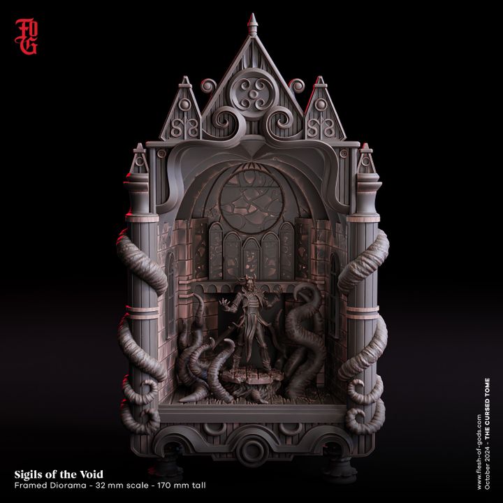 3D Printable Flesh Of Gods - October/2024 - The Cursed Tome by Flesh of ...
