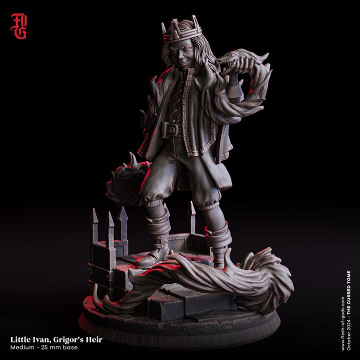 3D Printable Flesh Of Gods - October/2024 - The Cursed Tome by Flesh of ...