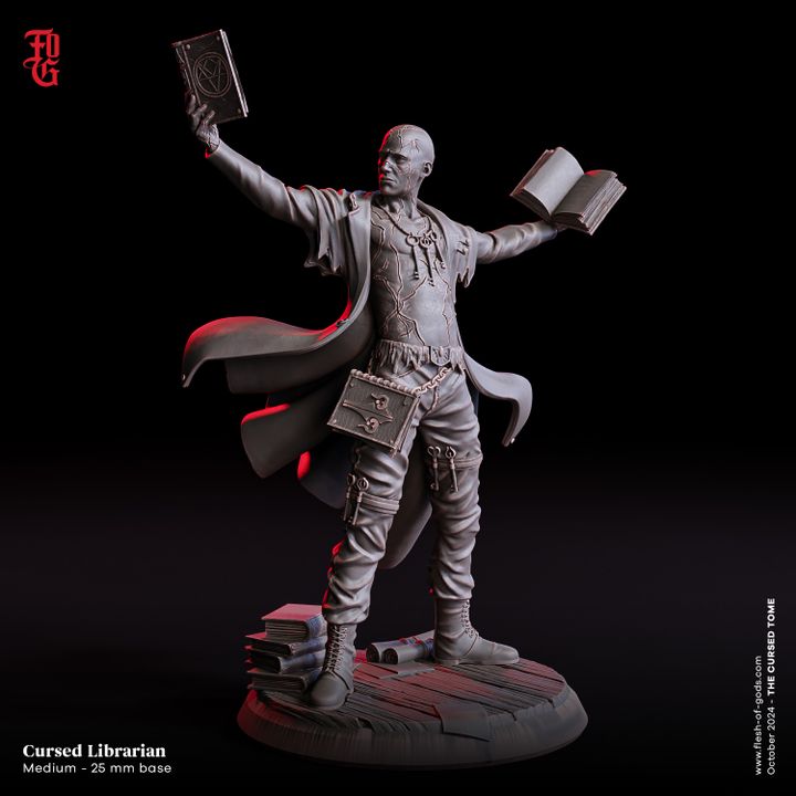 3D Printable Flesh Of Gods - October/2024 - The Cursed Tome by Flesh of ...