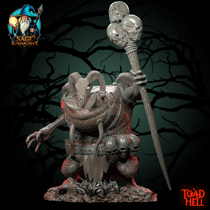 3D Printable Green Slaad Toad 1 - Toad Hell by Sage Summoner