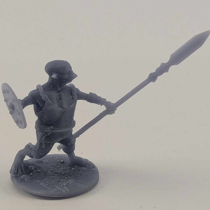 3D Printable Goblin spearman by MR JAMES A SIMS