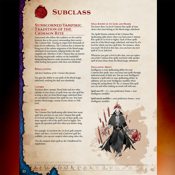 3D Printable Secrets of Gristwood by Dillon Olney