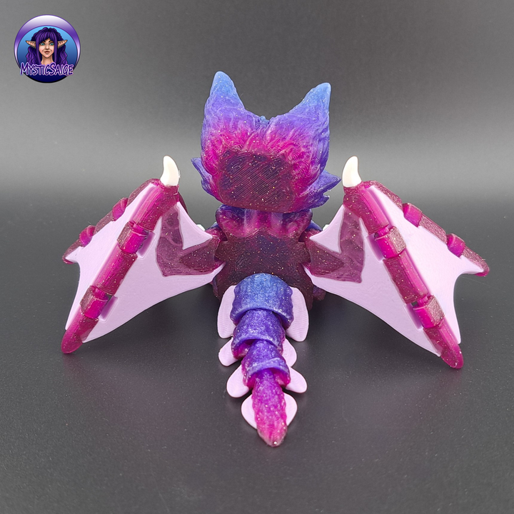 3D Printable Ahool - Chibi Cryptid by MysticSaige