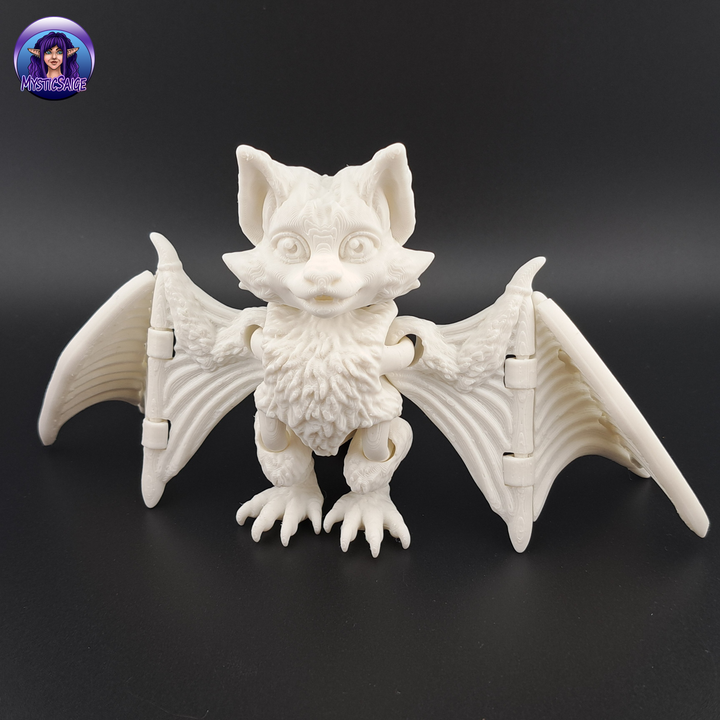 3D Printable Ahool - Chibi Cryptid by MysticSaige
