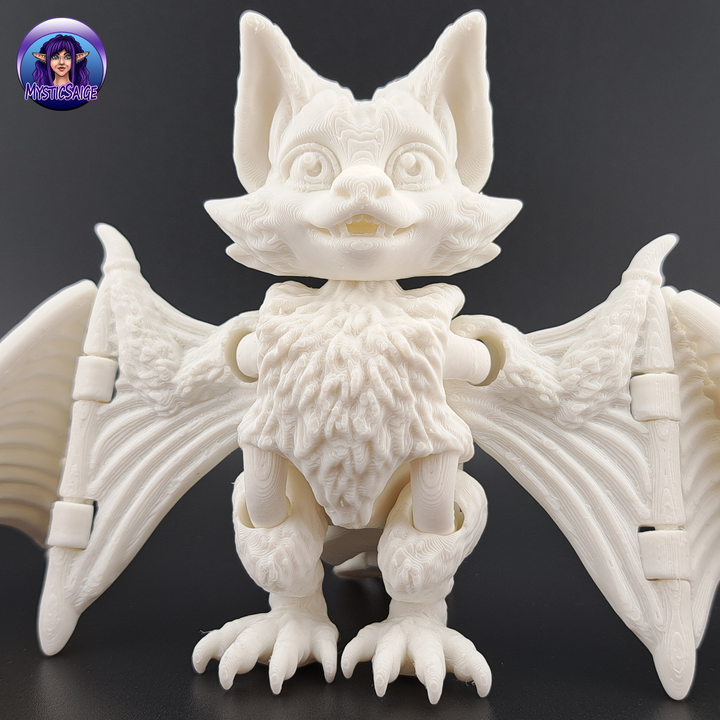 3D Printable Ahool - Chibi Cryptid by MysticSaige