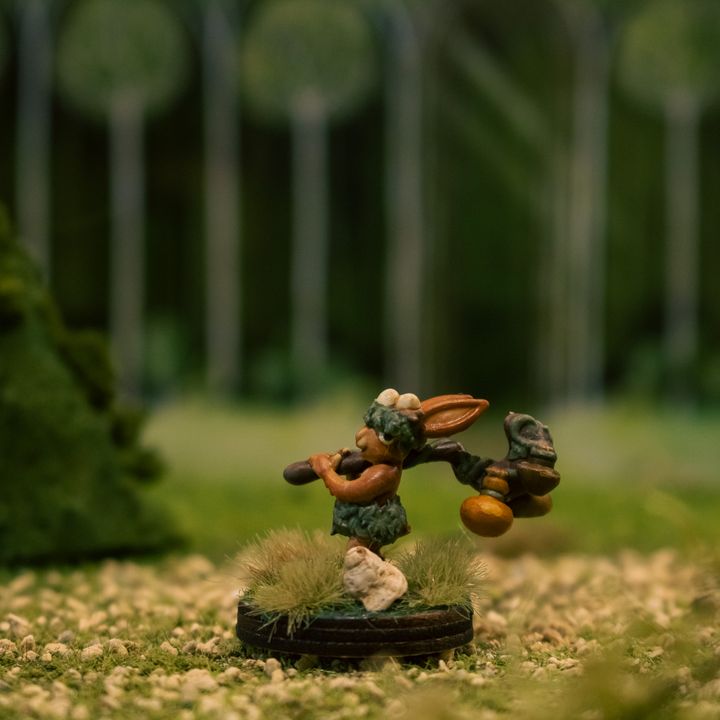 3D Printable Medieval Rabbits - 6 D&D Classes - Murderous Bunnies by ...