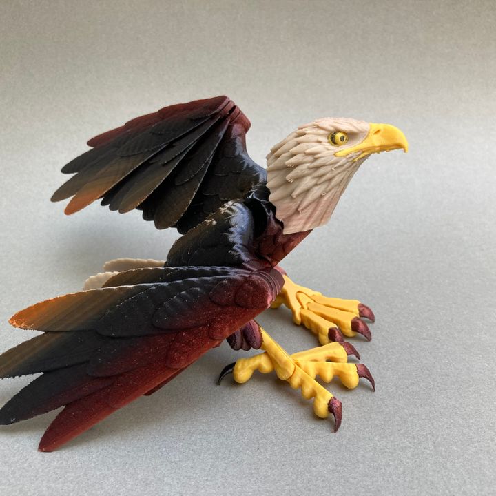 3D Printable Bald eagle by I.magina 3d