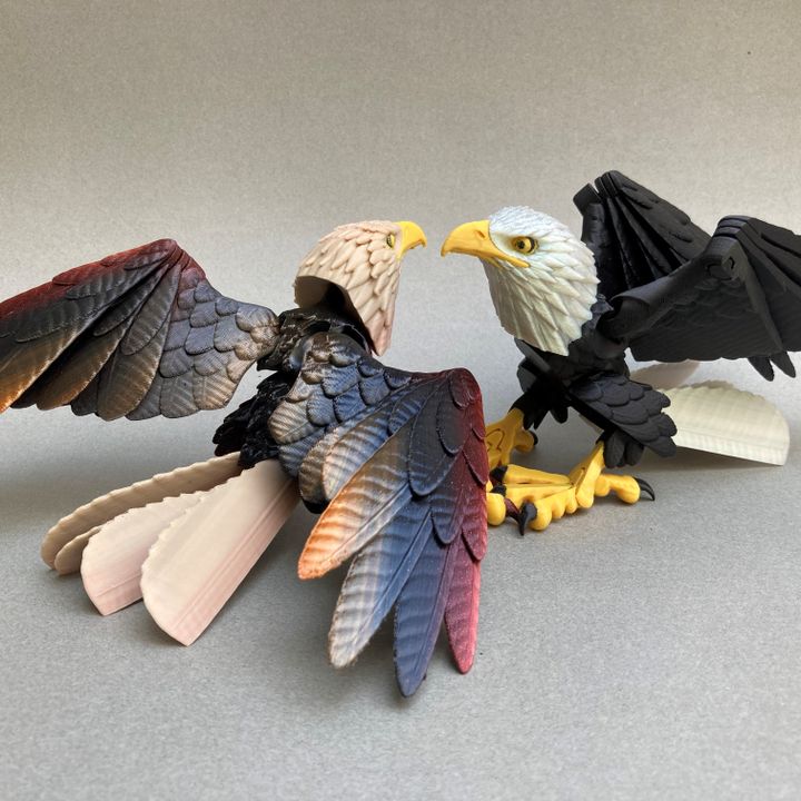 3D Printable Bald eagle by I.magina 3d