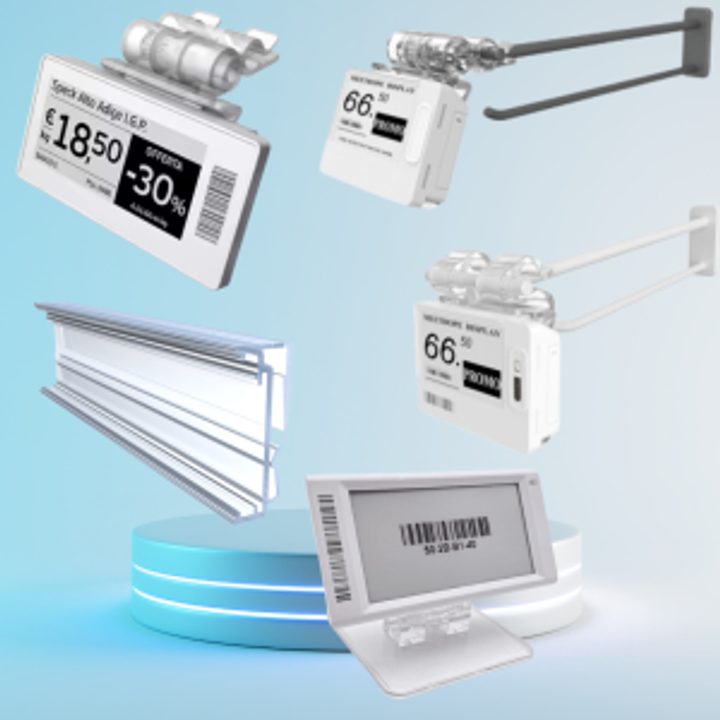 3D Printable Giảm chi phí hoạt động với nhãn kệ điện tử (ESL) by Asad ...