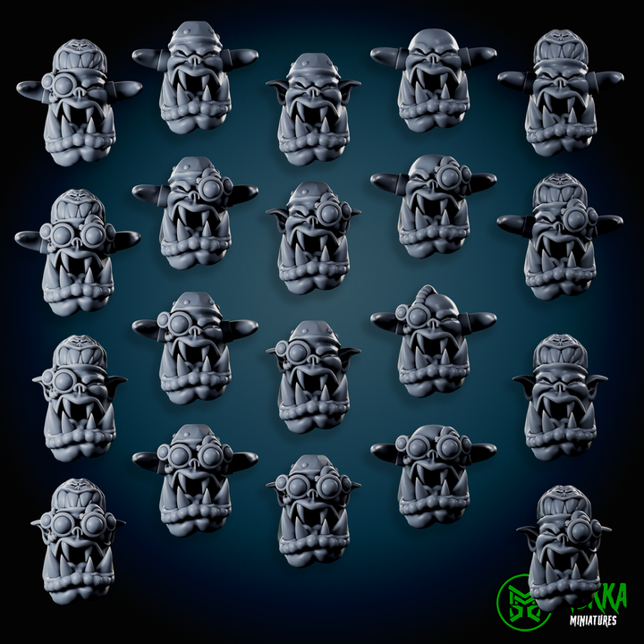 3D Printable Bionic Cybork Set by Mekka Miniatures