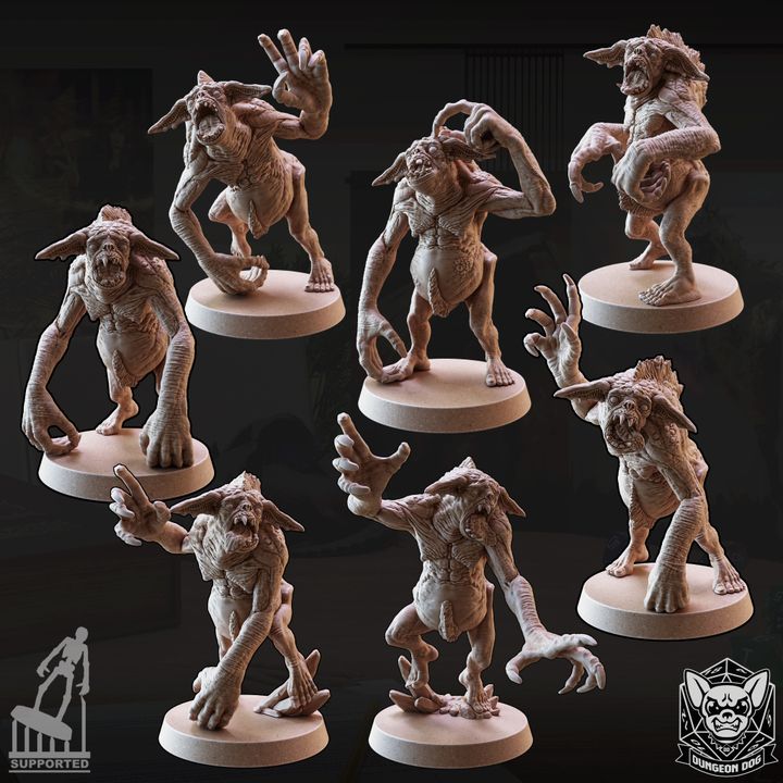 3D Printable Dretch Bundle by Dungeon Dog