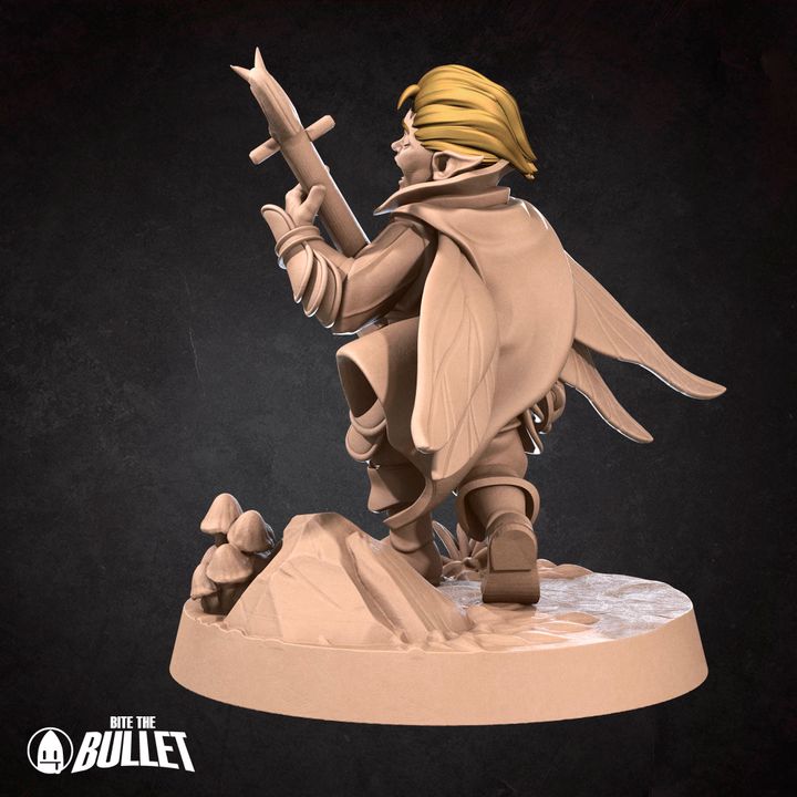 3D Printable Pixie Bard by Bite the Bullet