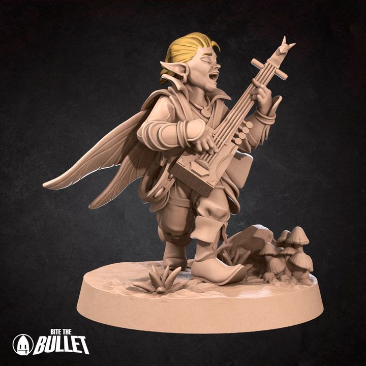 3D Printable Pixie Bard by Bite the Bullet