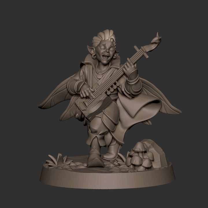 3D Printable Pixie Bard by Bite the Bullet