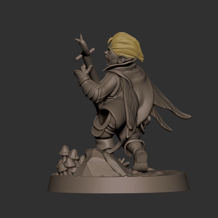 3D Printable Pixie Bard by Bite the Bullet